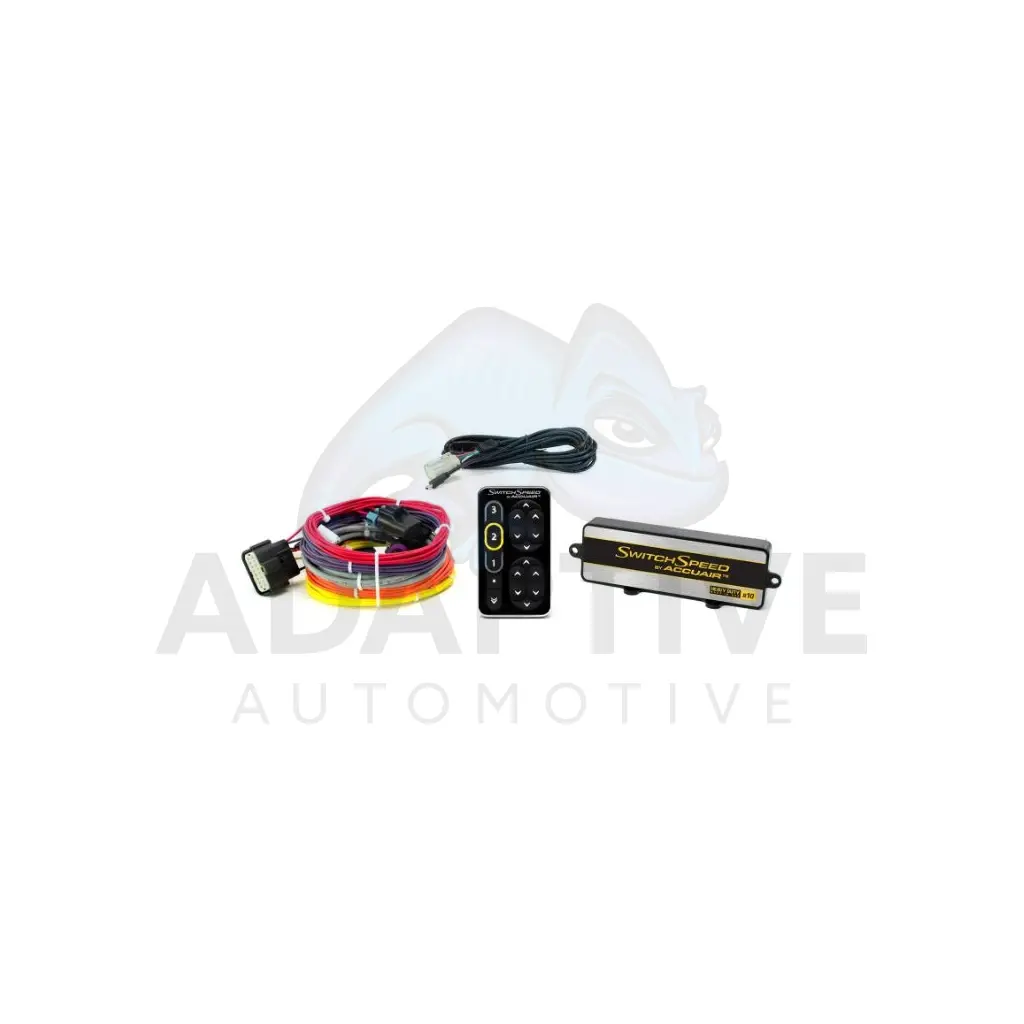 Adaptive Automotive - AccuAir switchspeed controller with black anodized