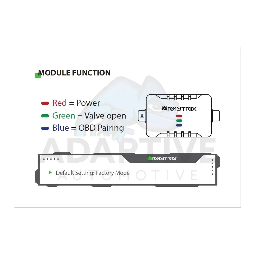Adaptive Automotive - Armytrix True Wireless OBDII Remote Control Kit