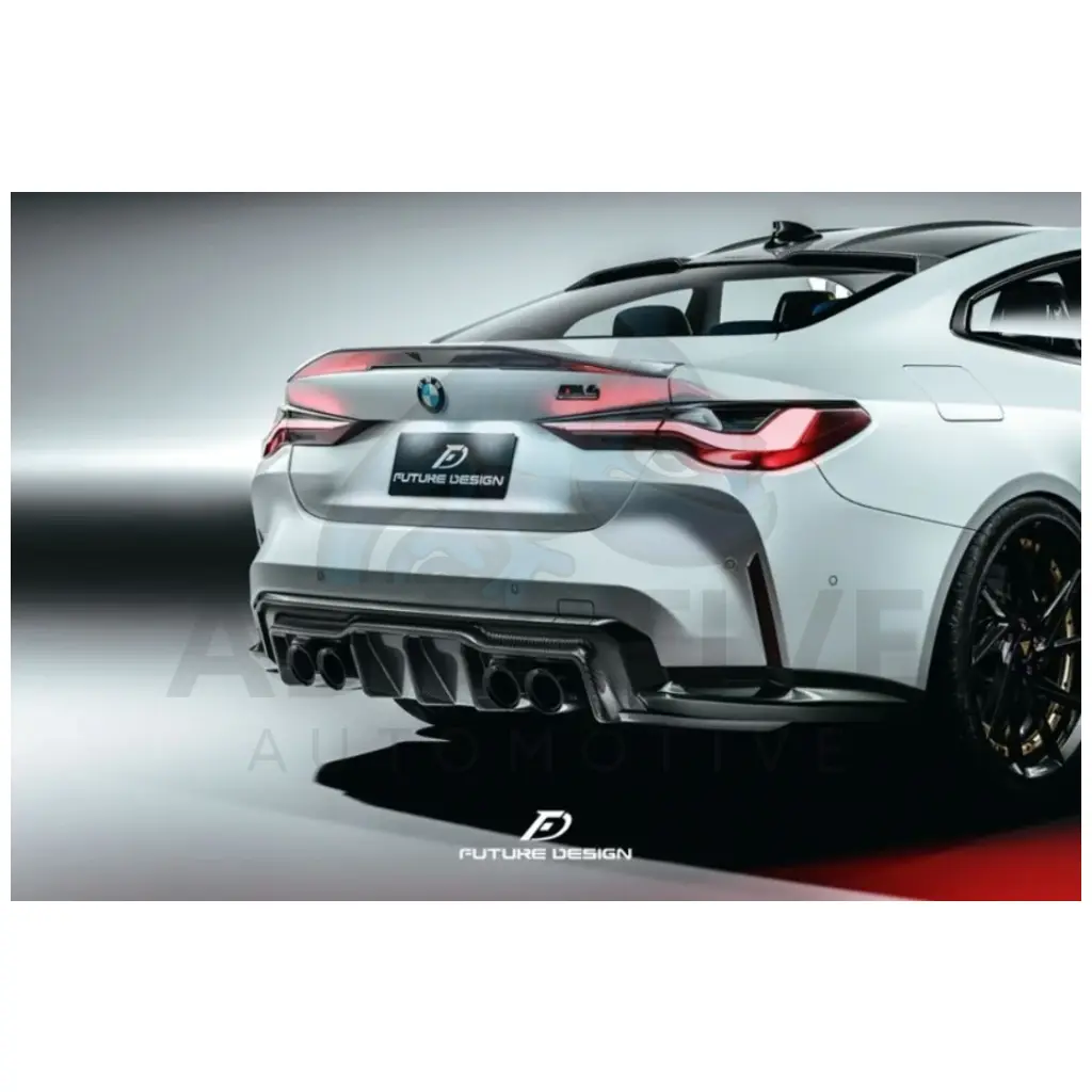 Adaptive Automotive - Future Design V1 Style Carbon Rear DIffuser