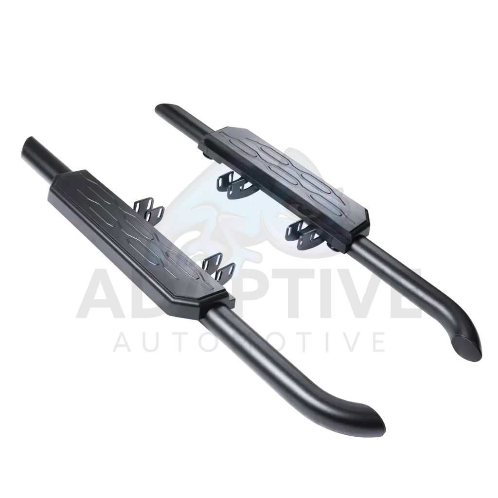Adaptive Automotive - Urban Automotive Black Shadow Side Steps Hex Finish